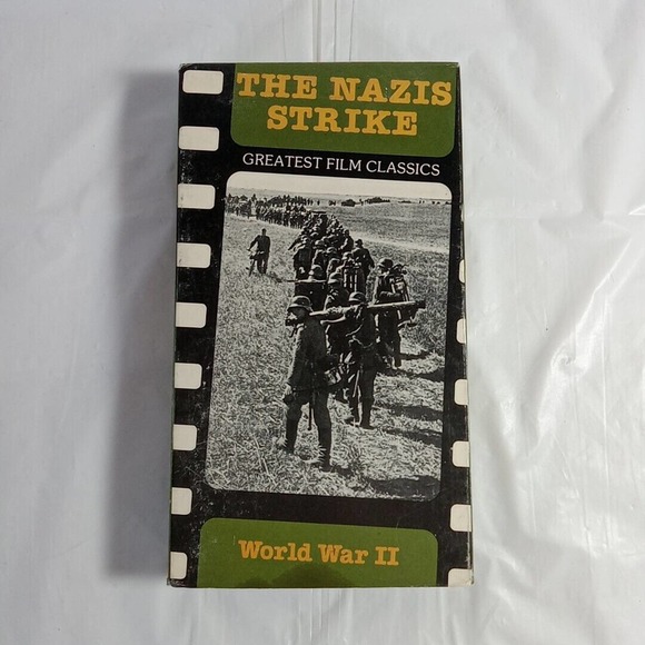 Media | Vhs Tape The Nazis Strike Black White | Poshmark